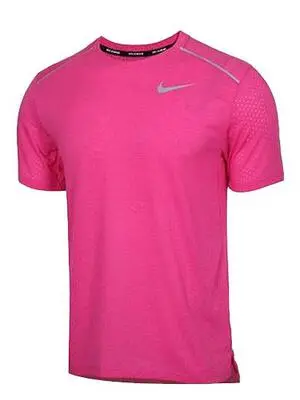 Nike Short Sleeve Running Top - Pink