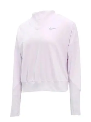 Nike Long Sleeve Performance Pullover - Pinkred