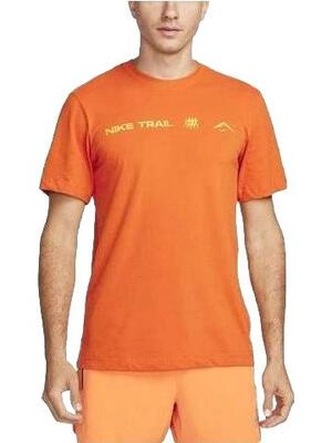Nike Dri-fit Ssnl Trail T-shirt - Orange