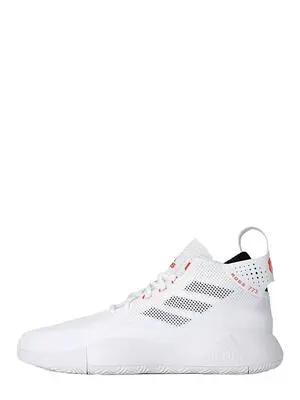 Adidas D Rose 773 2020 High Top Sneakers - White/orange