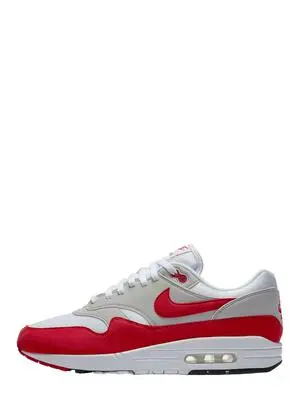 Nike Max 1 Og Anniversary 'red' Sneakers - White/red/grey
