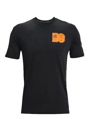 Under Armour Curry Athleisure T-shirt - Black
