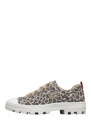 Sketchers Roadies Low-top Canvas Shoe - Gray