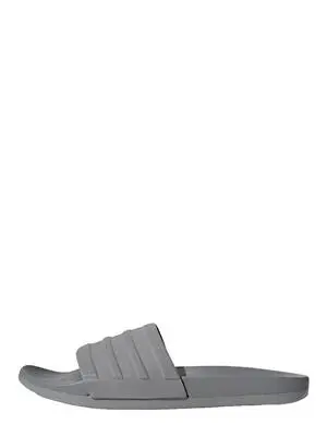 Adidas Adilette Cloudfoam Plus Slides - Charcoal Grey