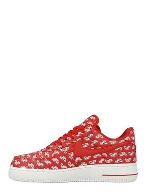 Nike Nike Air Force 1 Low 07 QS "All Over Logo Red" Red/red/white