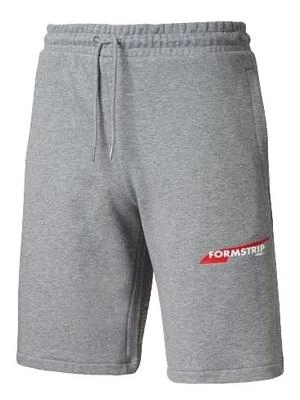 PUMA Club Shorts - Grey/white/red