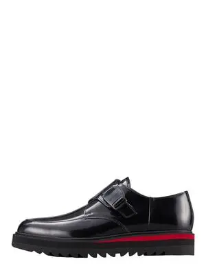 Onitsuka Tiger Monk Strap Shoes - Black/red