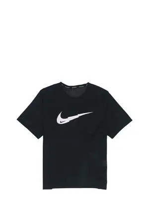 Nike Quick Dry Breathable Mesh Sports Short Sleeve - Black