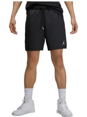 JORDAN Logo Print Straight Shorts - Default Color