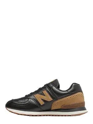 NEW BALANCE New Balance 574 Brogue Pack Sneakers Khaki/black