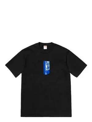 Supreme Fw18 Payphone Tee Public Phone Printing Short Sleeve - Black