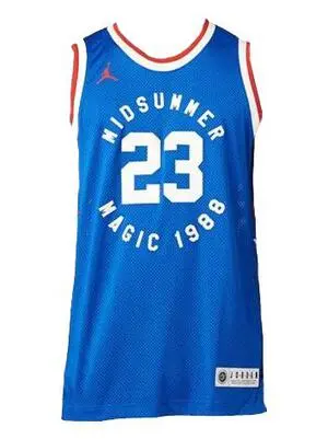 JORDAN Air Team Usa Independence Day Basketball Jersey - Blue