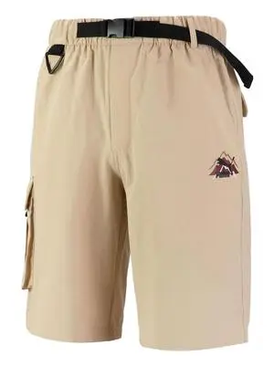 PUMA Camping Mountain Cargo Shorts - Beige/black