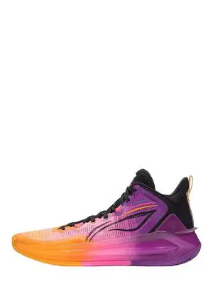 LI-NING Liren 3 High-top Basketball Sneakers - Orange