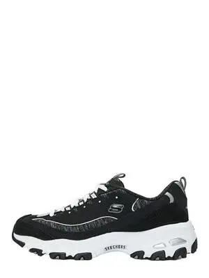 Sketchers D'lites "black" Sneakers - Black/white