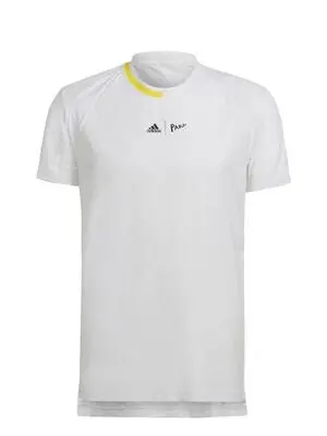 Adidas Colorblock Logo Printing Short Sleeve T-shirt - Default Color