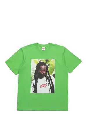 Supreme Supreme Ss19 Buju Banton Tee Reggae Character Printing Short Sleeve Unisex Green Green