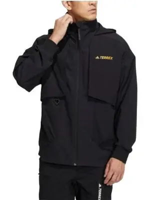 Adidas Anorak Jacket - Black