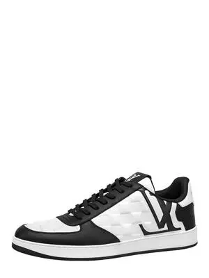 LOUIS VUITTON Rivoli Sneakers - White/black/gold