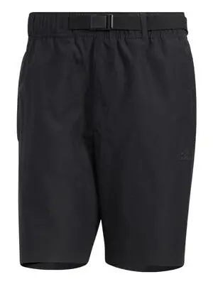 Adidas Belt Detail Straight Shorts - Multi-color