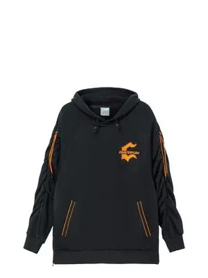 LI-NING Counterflow Wuxing Graphic Hoodie - Black/orange