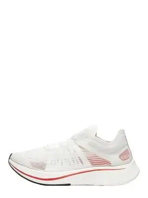 Nike Zoom Fly Sp "breaking 2" Low Top Sneakers - White/red