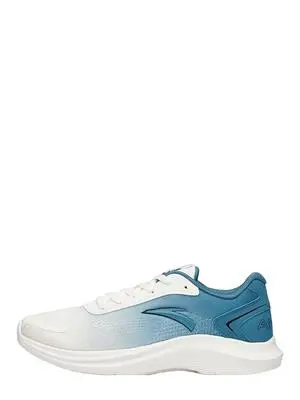 ANTA Running Series Flyknit Sneakers - White/blue