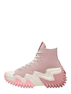 CONVERSE Run Star Motion Platform High Top Sneakers - Pink/white
