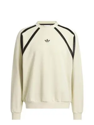 Adidas Graphic Crewneck Sweatshirt - White/black