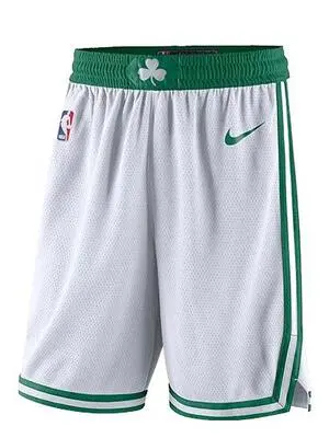 Nike Nba Boston Celtics Basketball Shorts - White