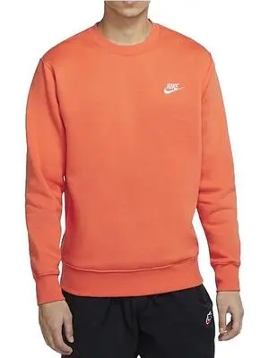 Nike Club Crewneck Fleece - Red