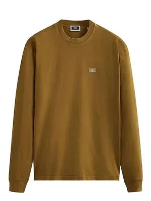 Kith Kith Long-sleeve Lax Tee 'karat' Brown