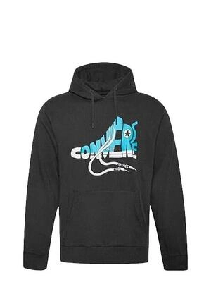CONVERSE Graphic Hoodie - Black