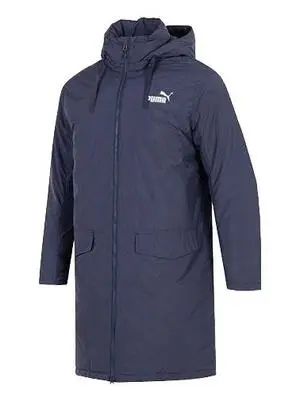 PUMA Longline Padded Down Jacket - Navy