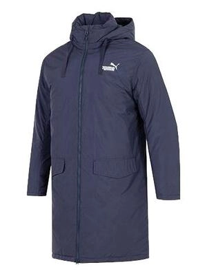 PUMA Longline Padded Down Jacket - Navy