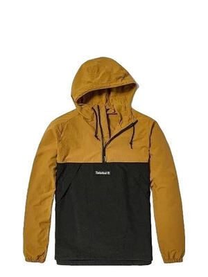 Timberland Pullover Windbreaker Jacket - Brown/black