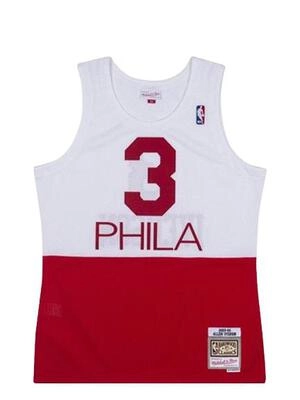 Mitchell & Ness Mitchell & Ness Philadelphia 76ers "3" Allen Iverson Retro Basketball Jersey Default Colorway