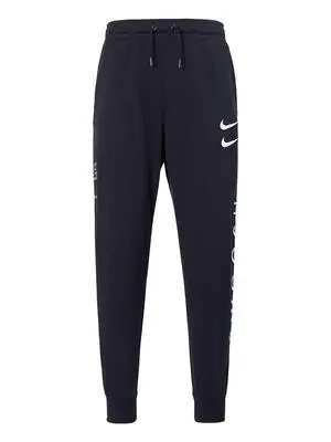 Nike Swoosh Logo Tracksuit Bottoms - Black