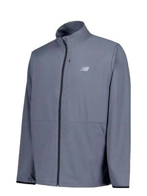 NEW BALANCE Stretch Woven Jacket - Graphite