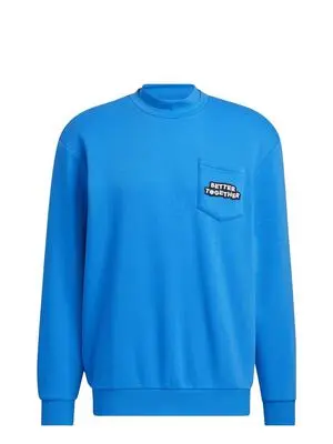 Adidas Originals X Sesame Street Crewneck Sweatshirt - Blue