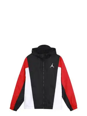 JORDAN Colorblock Hooded Woven Jacket - Multi-color