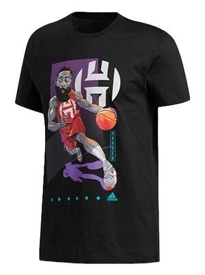 Adidas Basketball Graphic T-shirt - Black