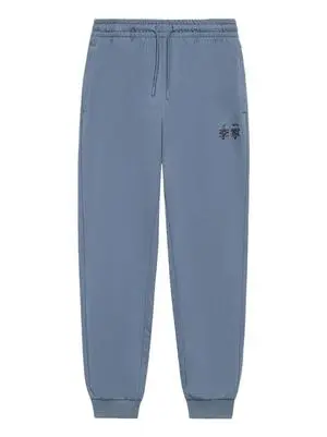 LI-NING Embroidered Logo Joggers Sweatpants - Blue