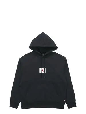 JORDAN Fleece Pullover Hoodie - Black