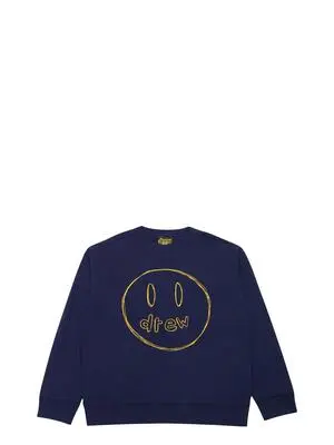 Drew House Sketch Mascot Crewneck Sweatshirt - Navy