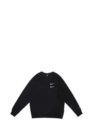 Nike Embroidered Crewneck Pullover - Black
