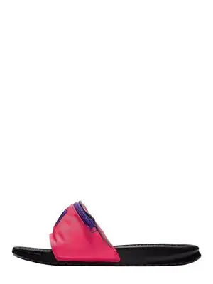 Nike Benassi Jdi Fanny Pack Slide Sandals - Hyper Punch/hyper Grape/black