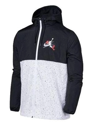 JORDAN As J Jm Clscs Windwear Hooded Jacket - Black