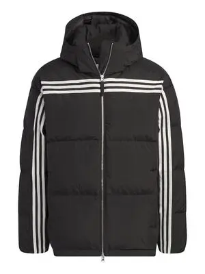 Adidas Originals Down Puffer Jacket With Stripes - Black