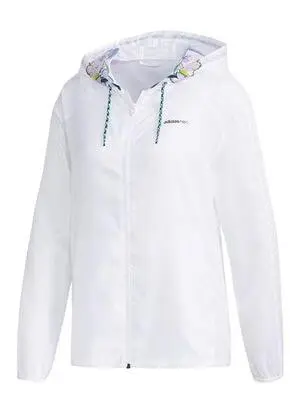 Adidas Neo Casual Windbreaker Jacket - White